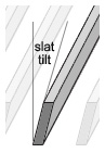 Sustainable By Design :: Slat Tilt